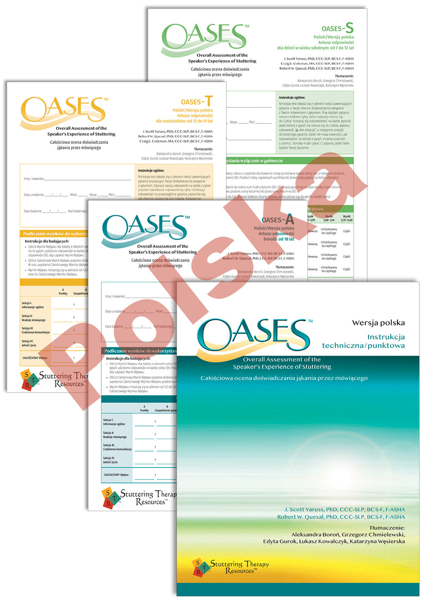 Overall Assessment of the Speaker's Experience of Stuttering (OASES ...