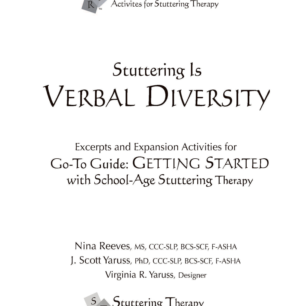 Go-To Guide™ Verbal Diversity Expansion Activities (DIGITAL ACCESS ...