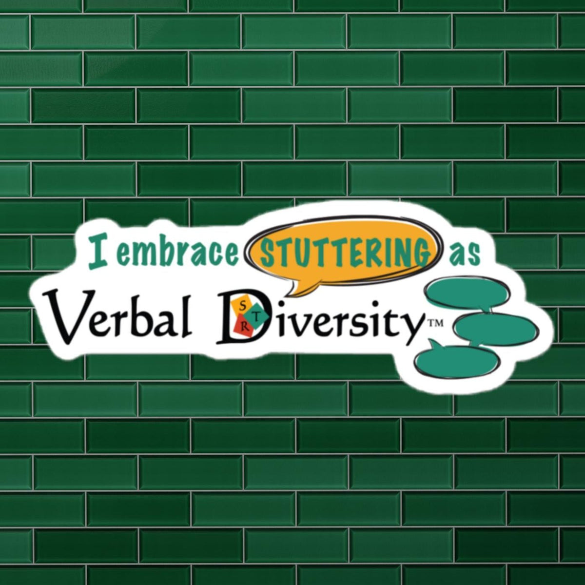 Verbal Diversity Stickers – Stuttering Therapy Resources