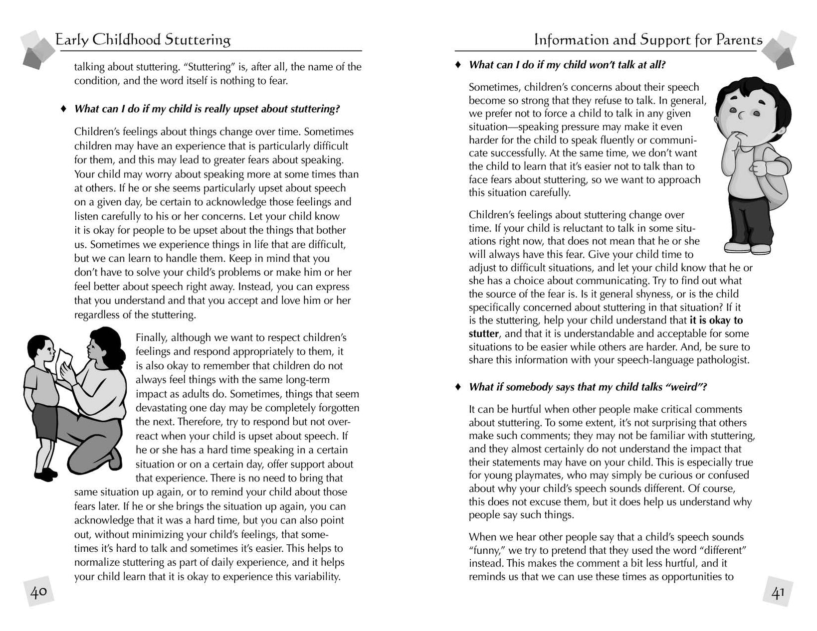 Early Childhood Stuttering: Information & Support for Parents ...