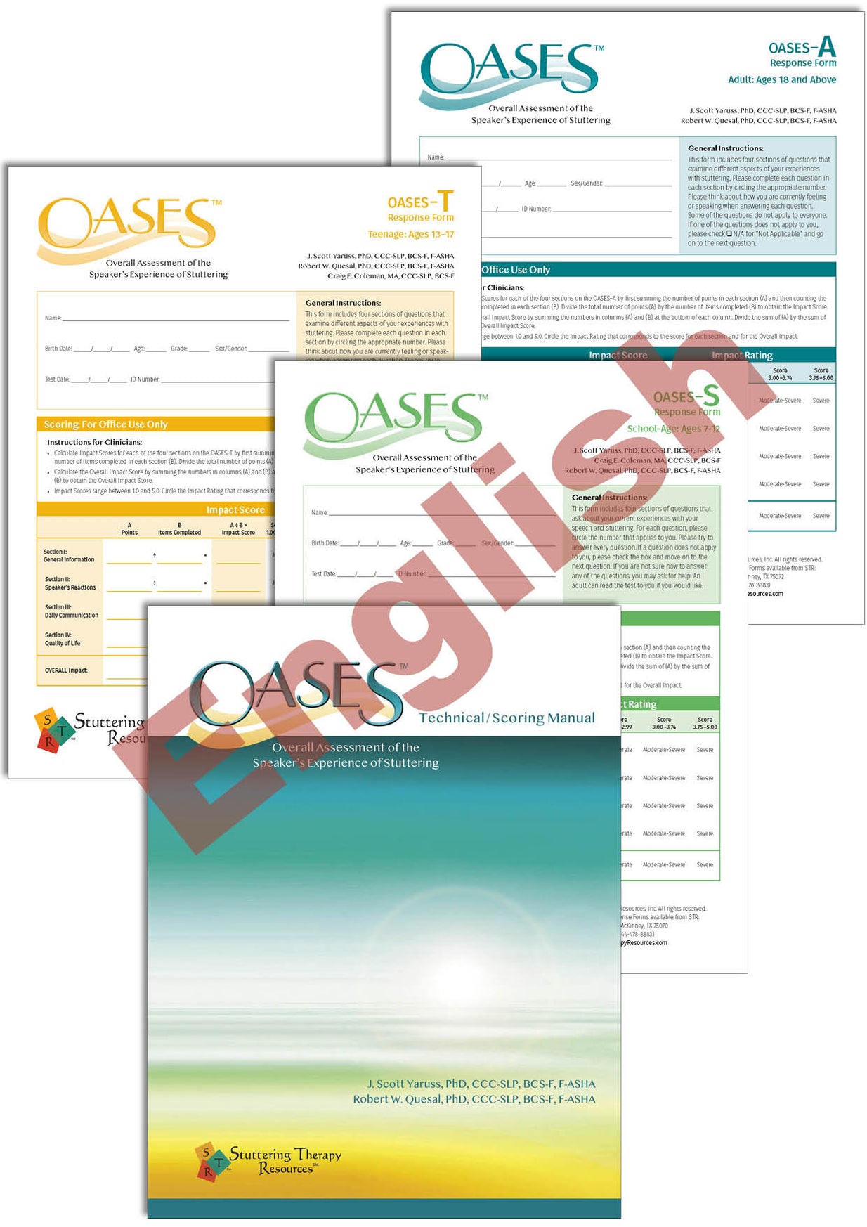 Overall Assessment of the Speaker's Experience of Stuttering (OASES)No ...